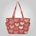Quilted Tote Bag Large Capacity Multi-Compartment Handbag Lightweight ...