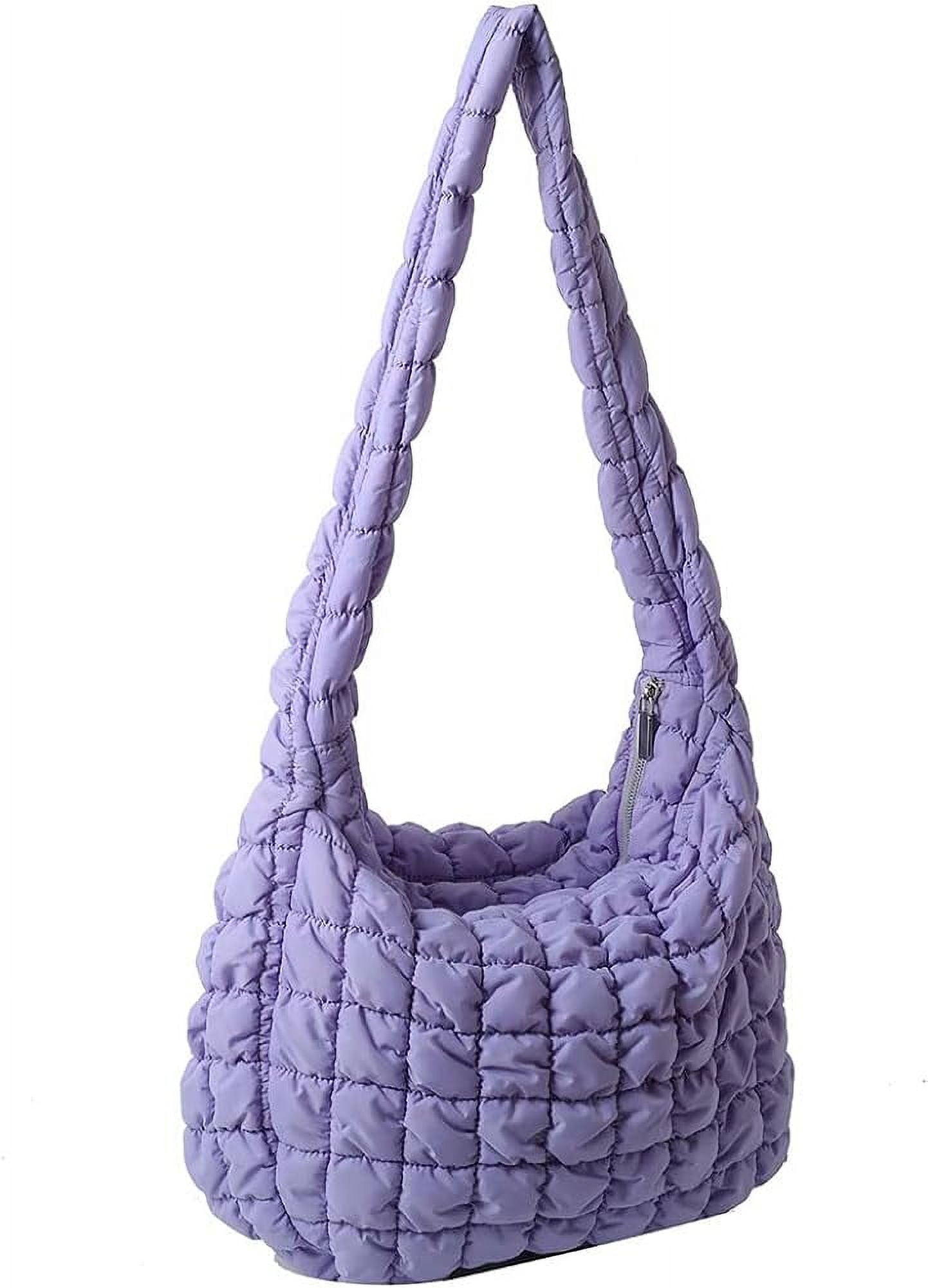 Quilted Tote Bag for Women Puffer Bag Quilted Bag Lightweight Puffy ...