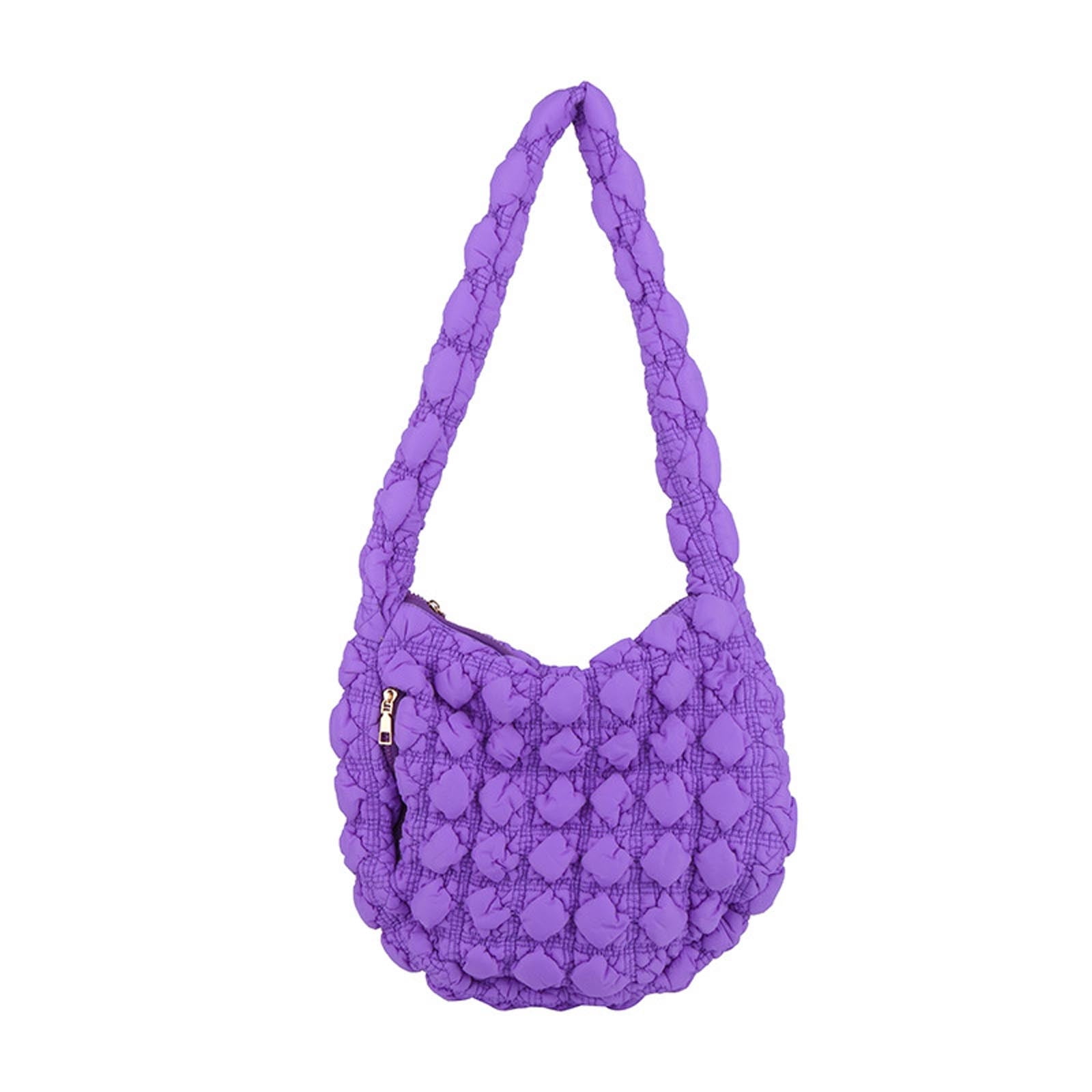 Quilted Tote Bags for Women Puffer Shoulder Bag Lightweight Quilted ...