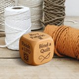 Quilter's Dice - Handmade Wooden Decision Dice with 6 Engraved Sewing ...