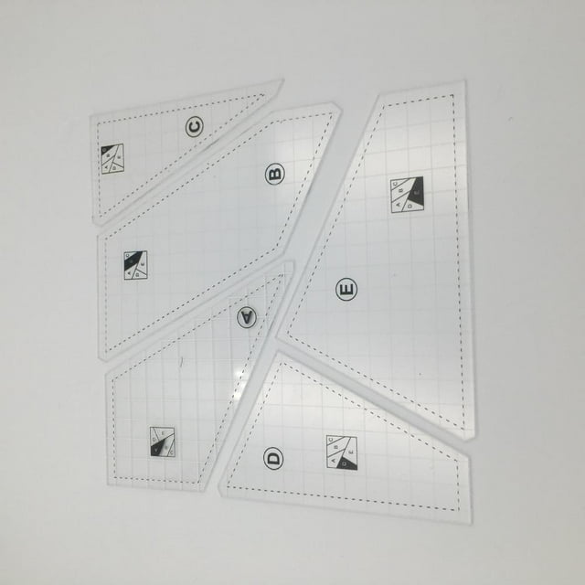 Quilting Cutting Template - Acrylic Quilt Templates for Quilting Sewing ...