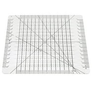 "Fiskars Quilting Craft Square Acrylic Ruler, 8.5"" x 8.5"", Clear with ...
