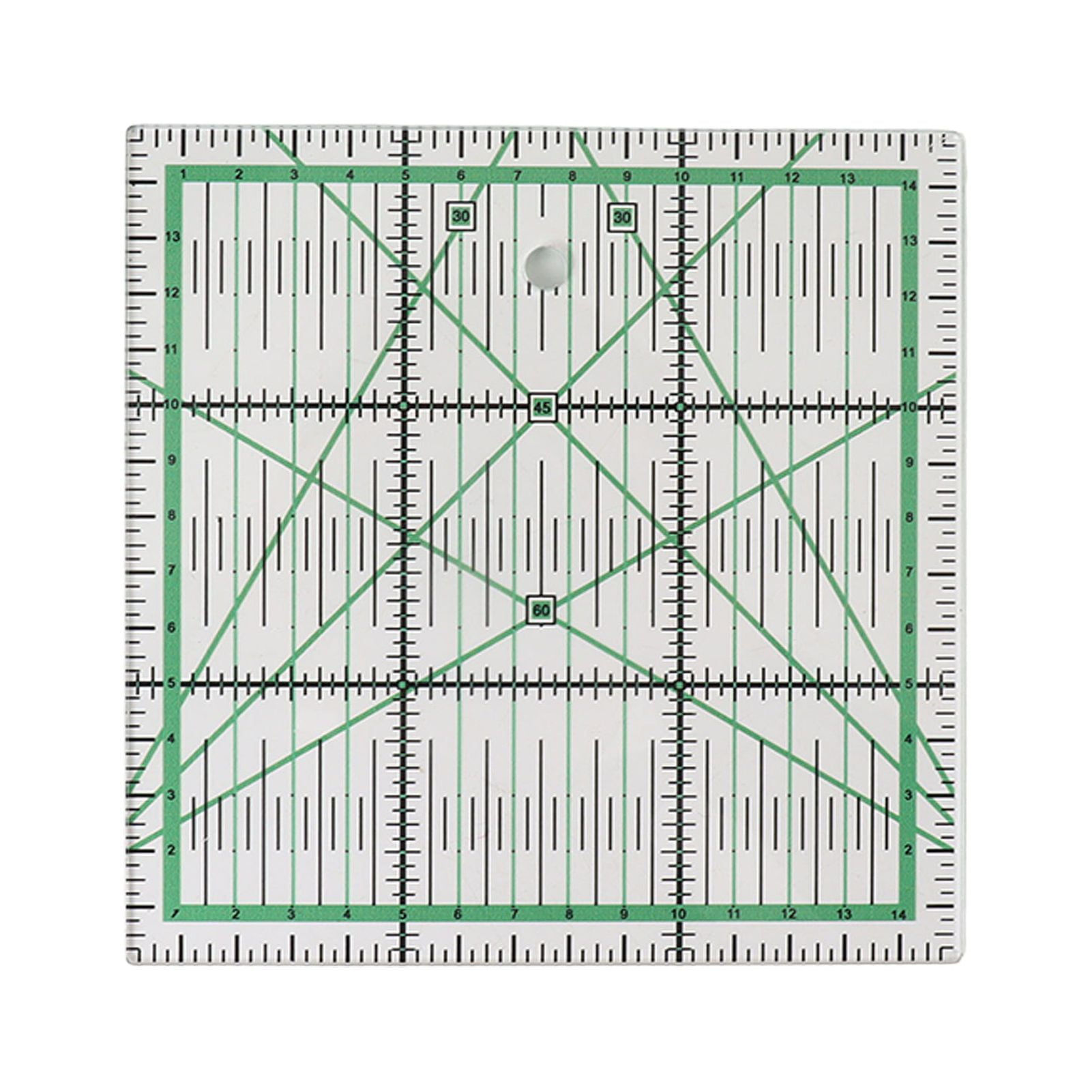 Quilting Ruler Transparent Acrylic DIY Grid Quilt Rulers with Precise ...