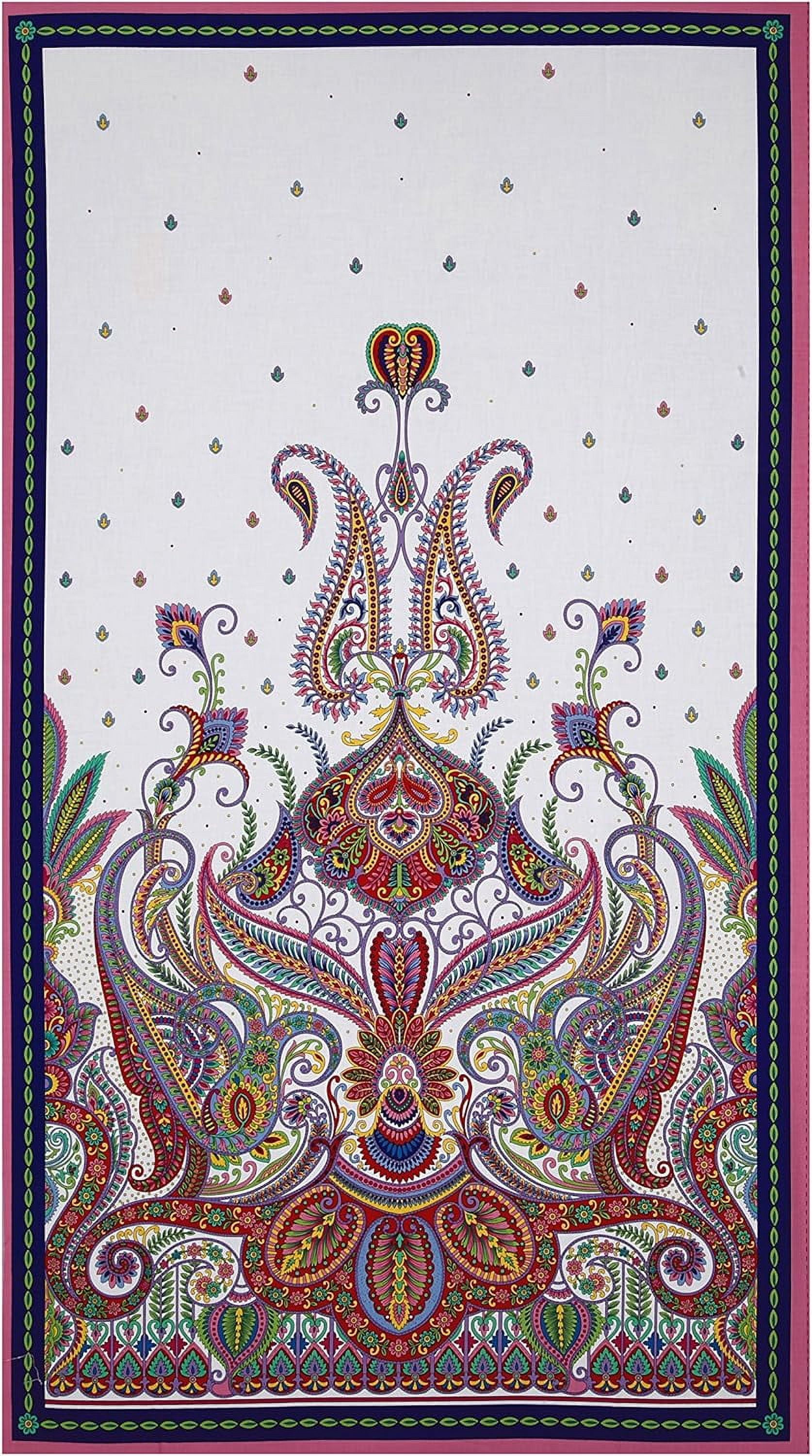 Quilting Treasures Quilt Fabrics Imperial Paisley 24x43 Panel Multi ...