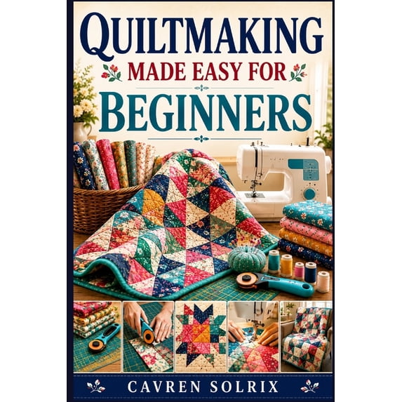 Quiltmaking Made Easy for Beginners: A Step-by-Step Guide to Quilt ...