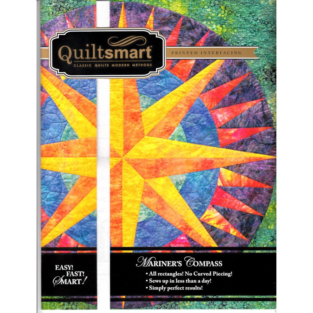 Quiltsmart Mariner's Compass Pattern Kit - Walmart.com