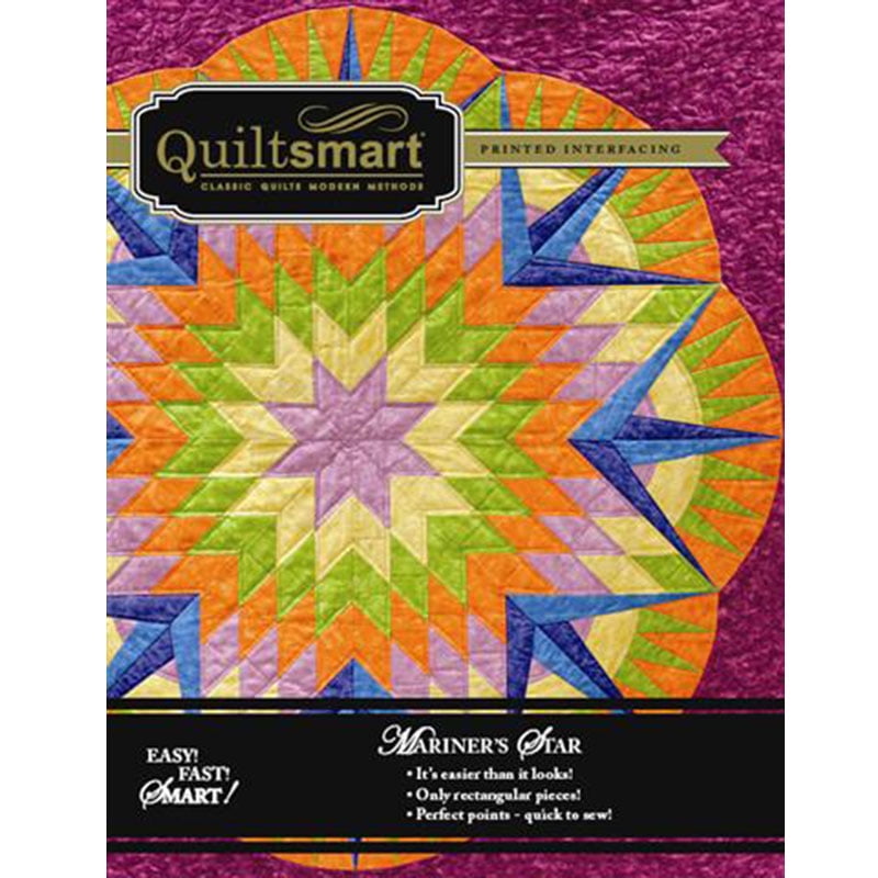 Quiltsmart Mariners Star Classic Pack Fusible Interfacing Pattern Kit ...
