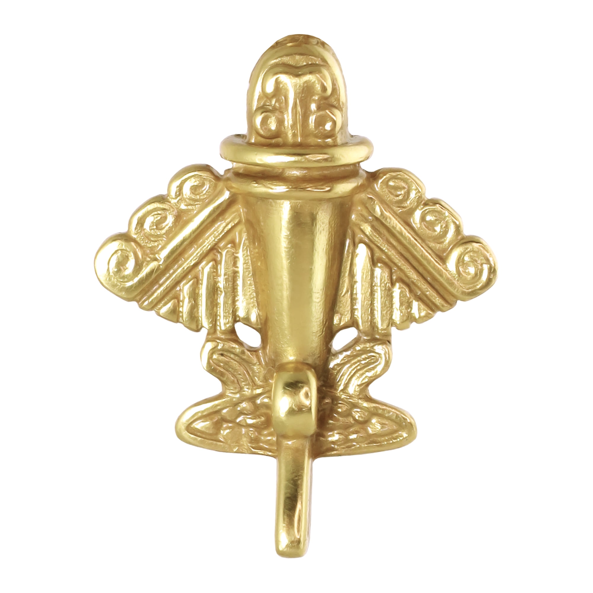 Quimbaya Flyer #9 pre-Columbian Aircraft 18k Solid Gold Pin by Across ...