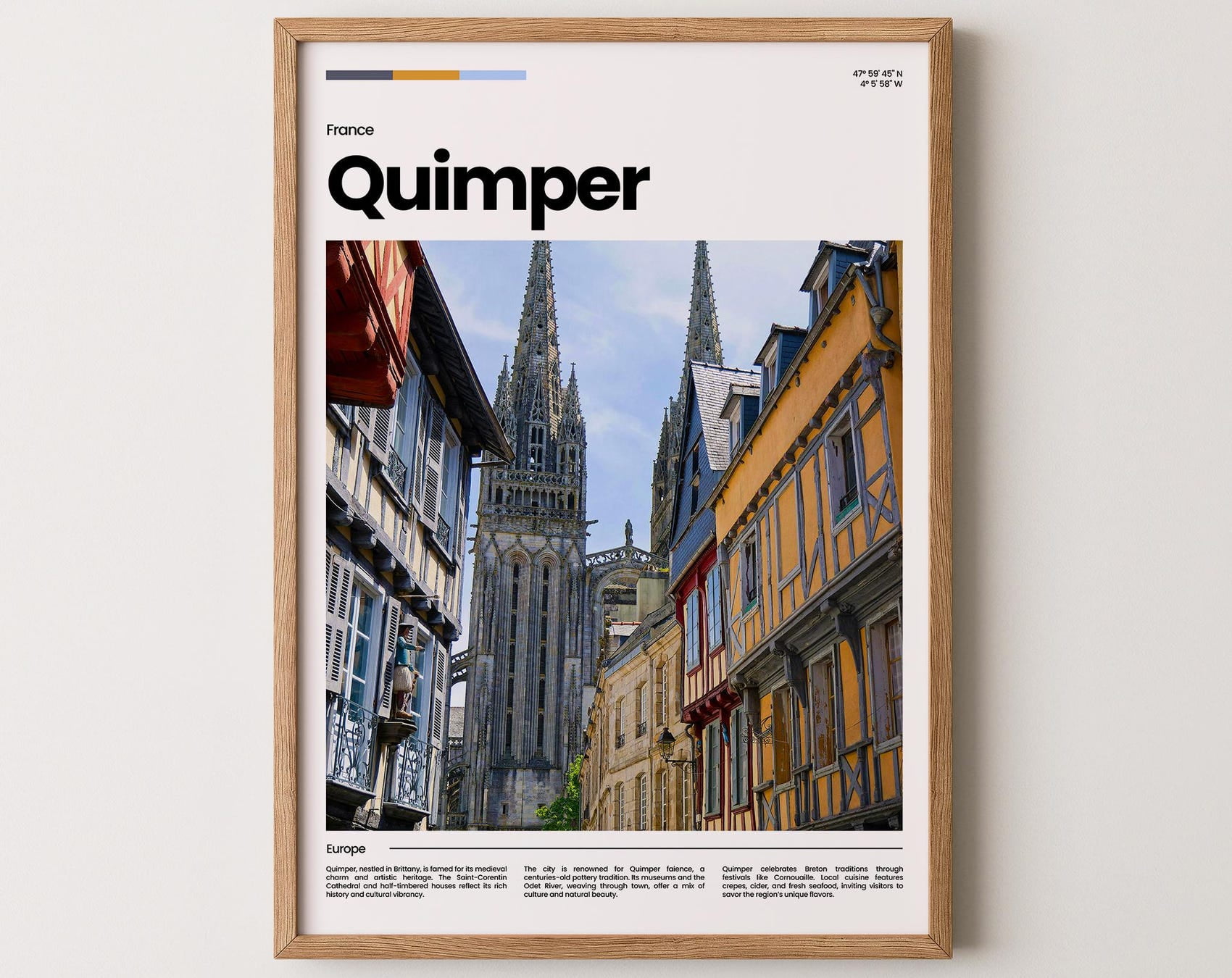 Quimper Poster, Quimper Print, Quimper Photo, Quimper Art, France ...