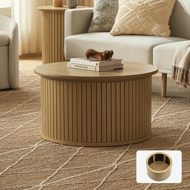 Pioneer Woman Helen Round Coffee Table, Teal - Walmart.com