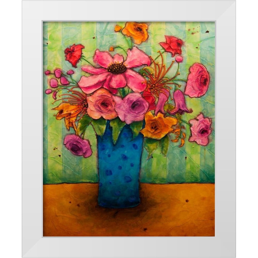 Quin, Marabeth 12x14 White Modern Wood Framed Museum Art Print Titled ...