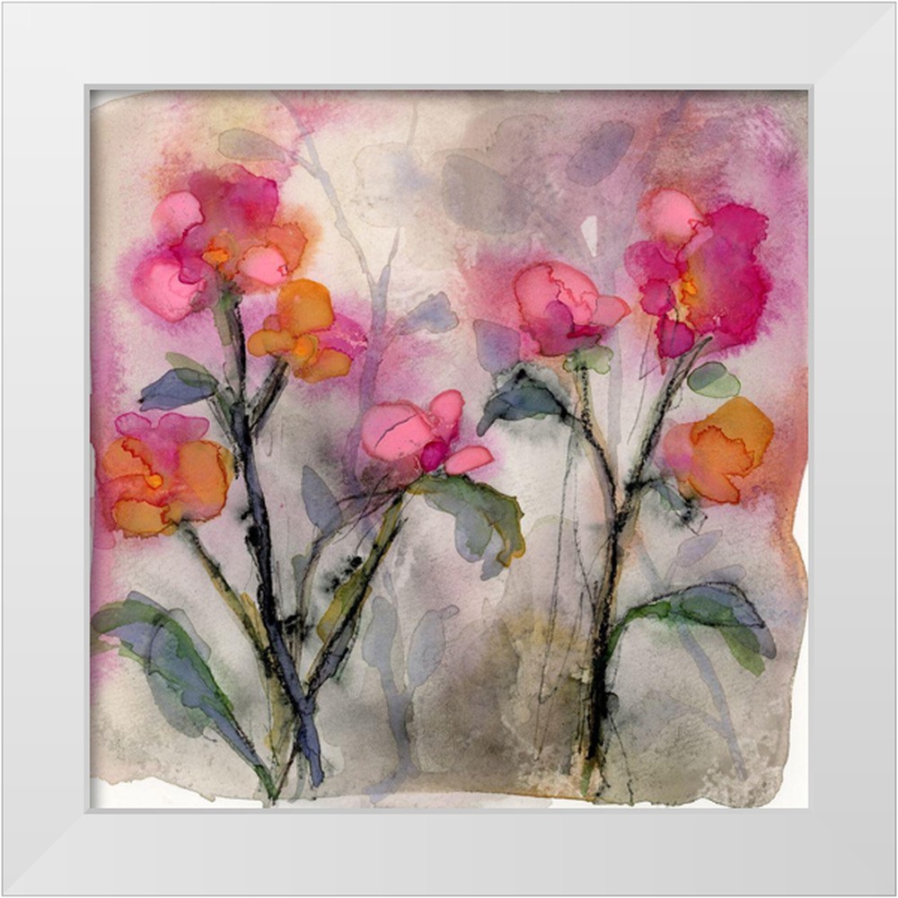 Quin, Marabeth 26x26 White Modern Wood Framed Museum Art Print Titled ...