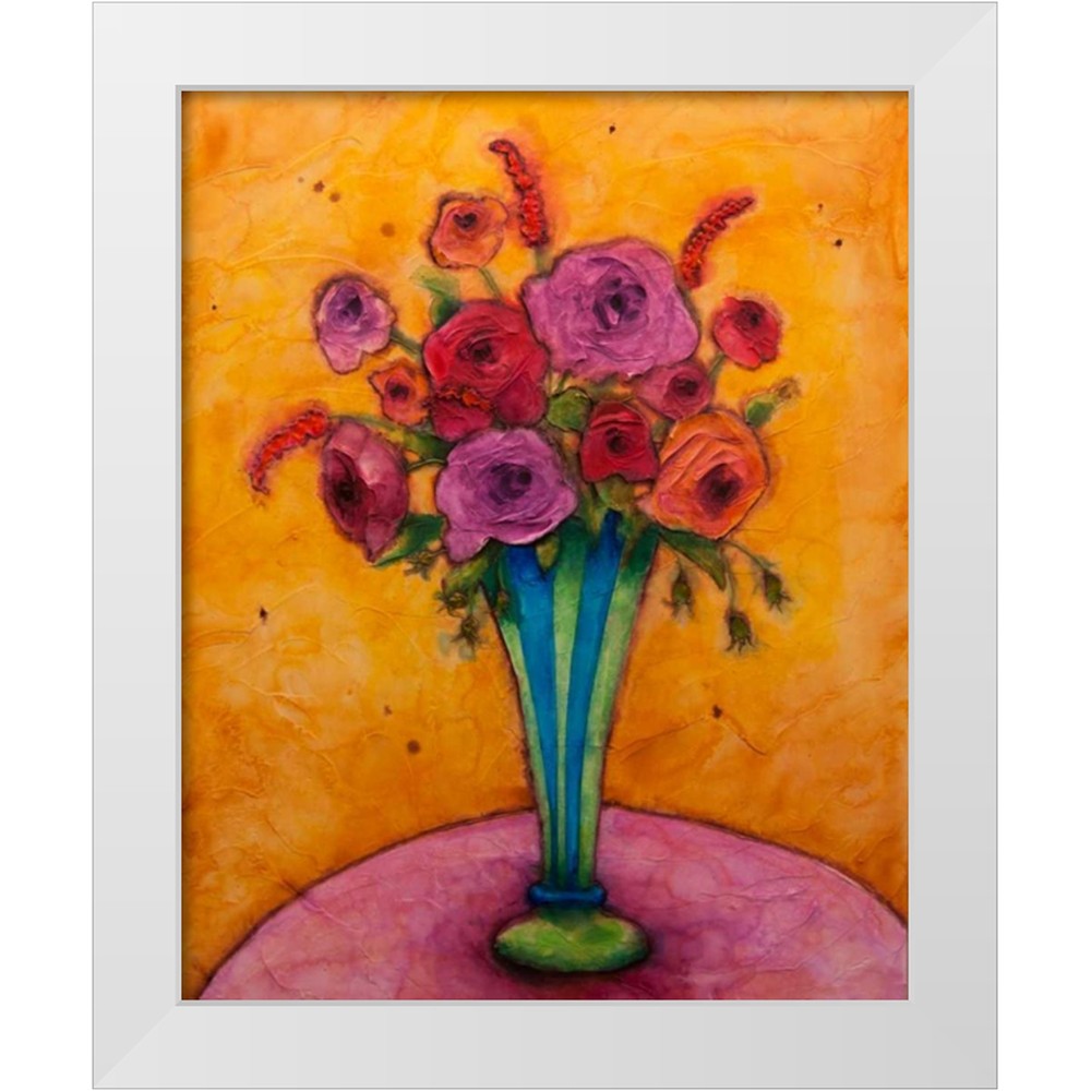 Quin, Marabeth 26x32 White Modern Wood Framed Museum Art Print Titled ...