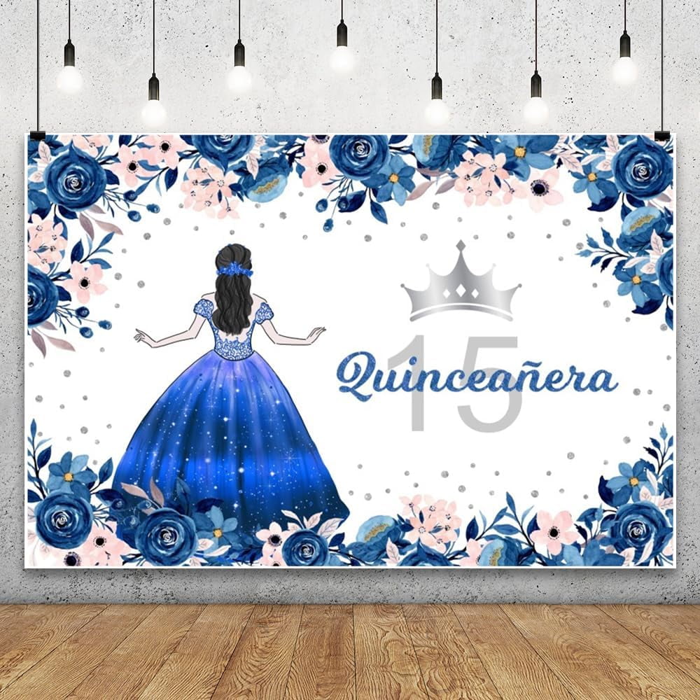 Quinceanera 15th Birthday Backdrop for Photography Sweet Girl Mis ...