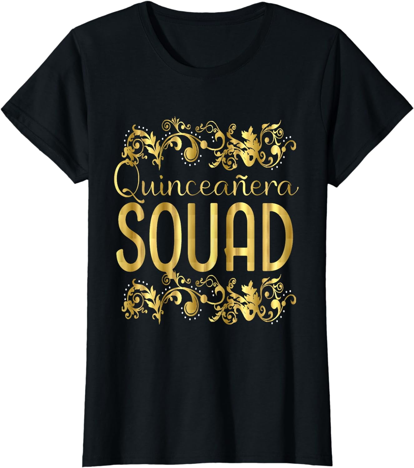 Quinceanera Squad Birthday 15th 15 Quince Fifteen T-Shirt - Walmart.com
