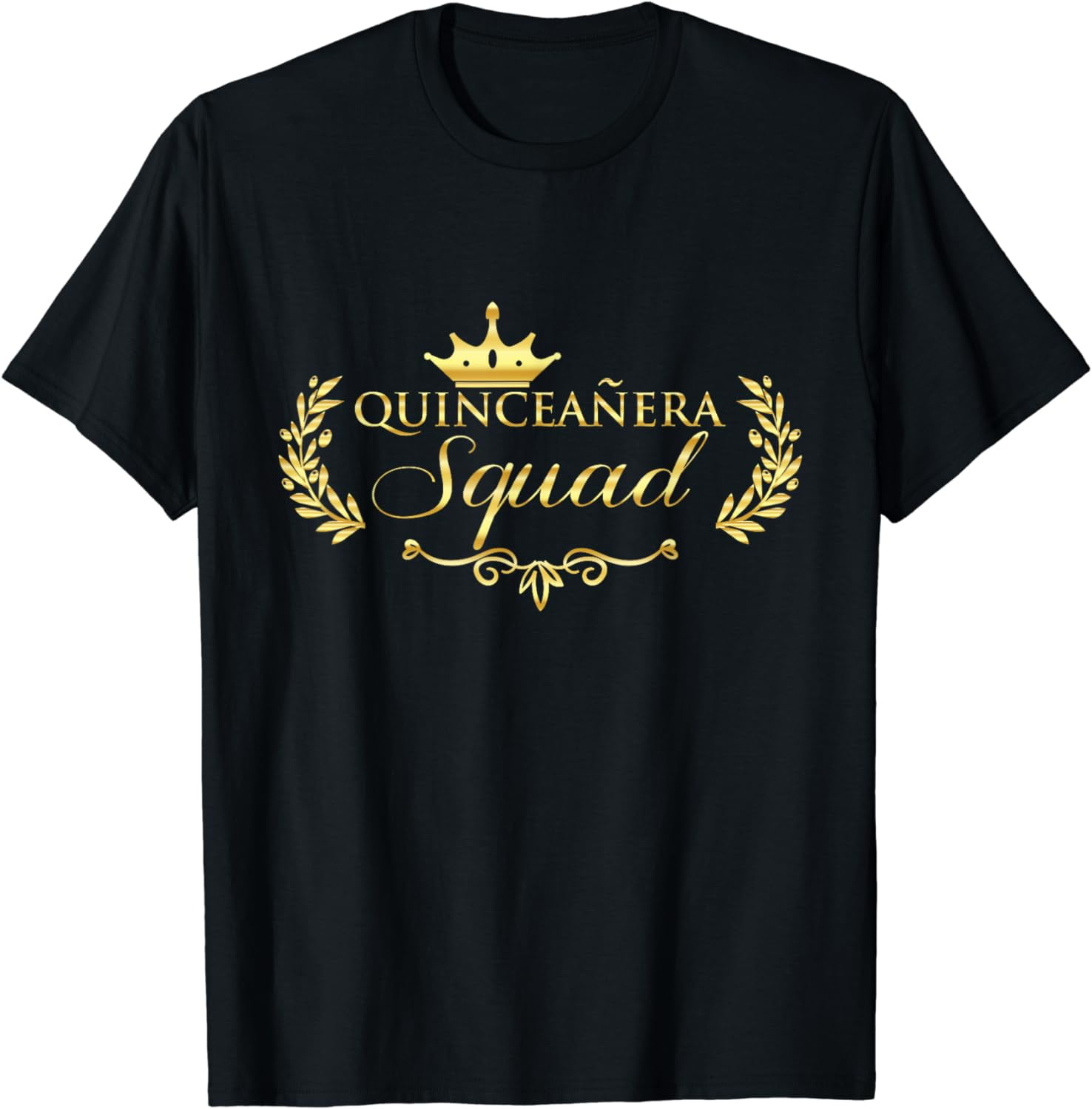 Quinceanera Squad Cute Quince Celebration Gift T-Shirt - Walmart.com