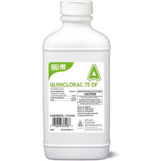 Quinclorac 75 DF Selective Herbicide 1lb - Walmart.com