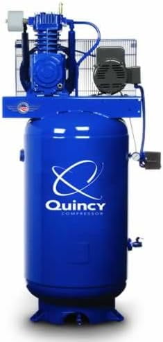 Quincy 251C80VCBM Max 5-HP Two-Stage 230-Volt Single Phase Air ...