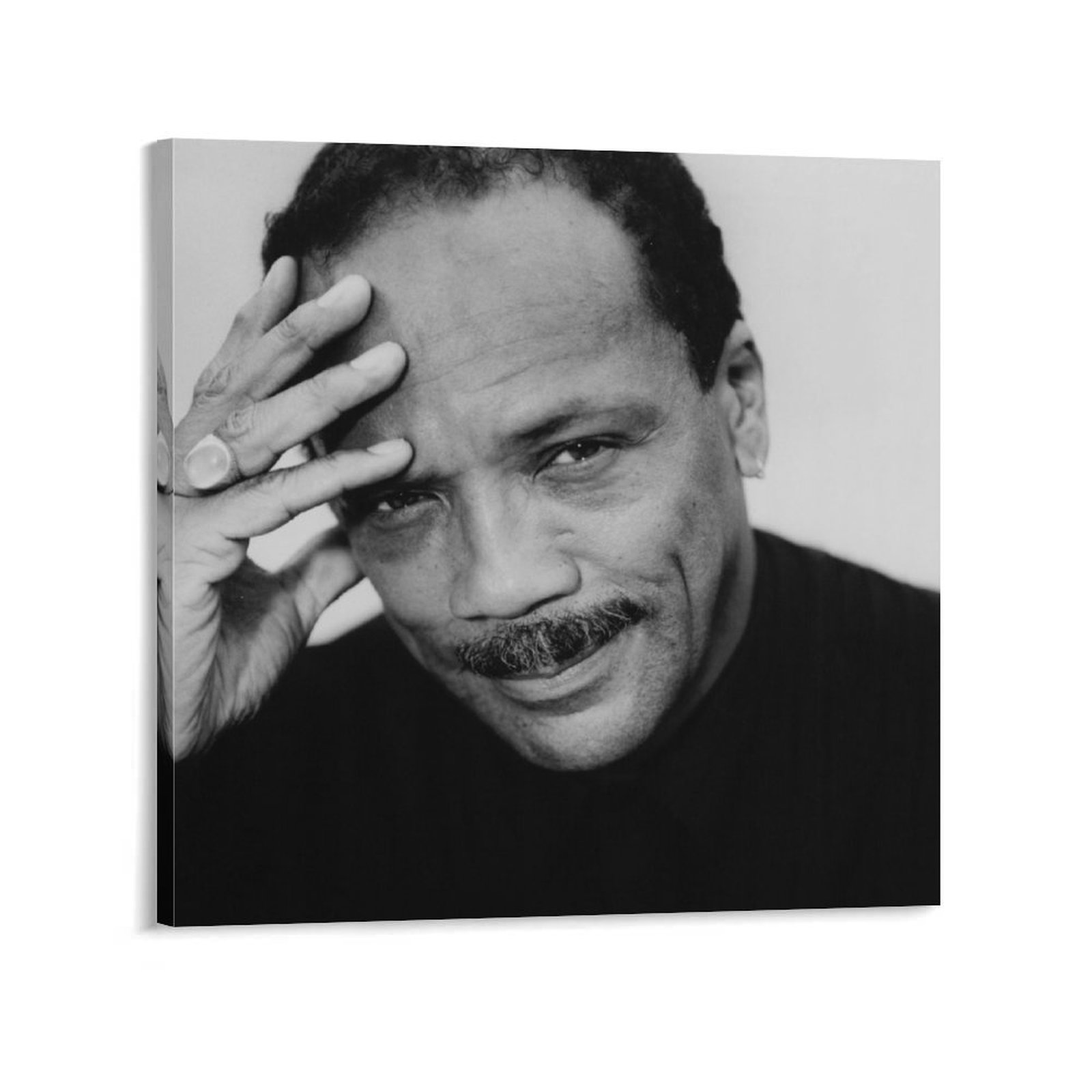 Quincy Jones Poster 222 Posters Wall Art Painting Canvas Gift Living ...