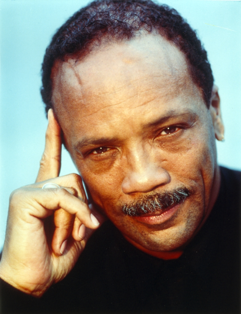 Quincy Jones Thinking Pose in Close Up Portrait Photo Print (8 x 10 ...