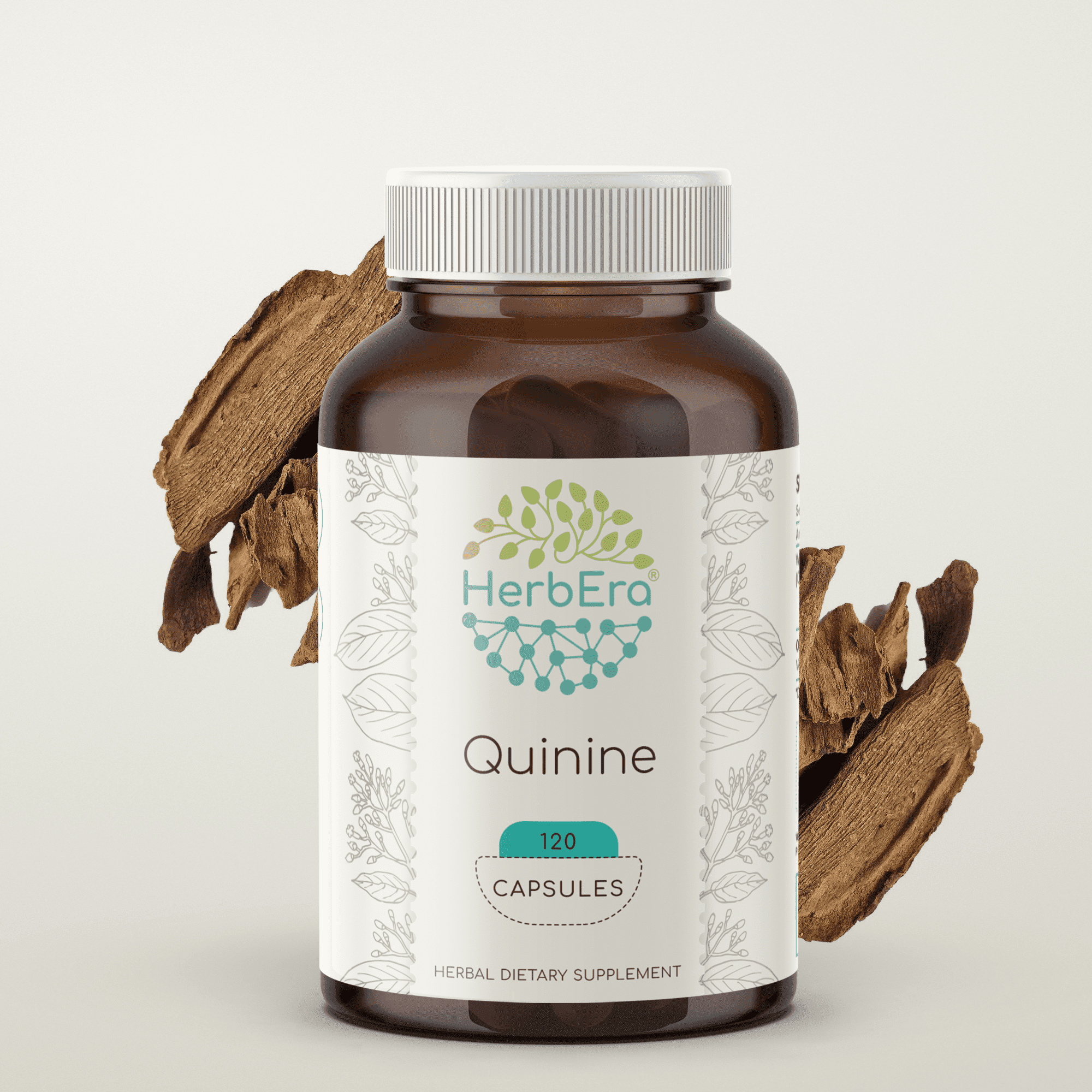 HerbEra Quinine Capsules, Herbal Dietary Supplement for Immune System ...