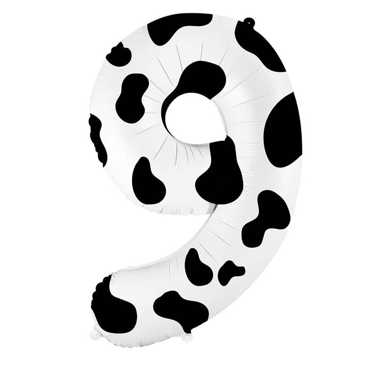 Todaioua Back to School Cow Print Birthday Decorations Supplies,40 inch ...