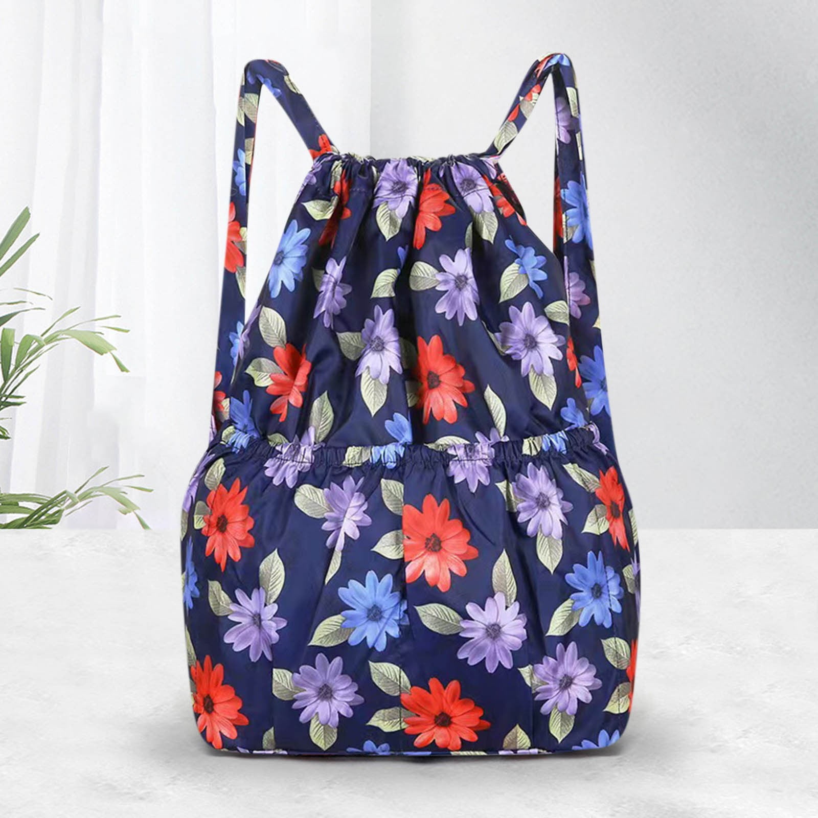 Quinlirra Back to School Drawstring Foldable Large Capacity Wet and Dry ...