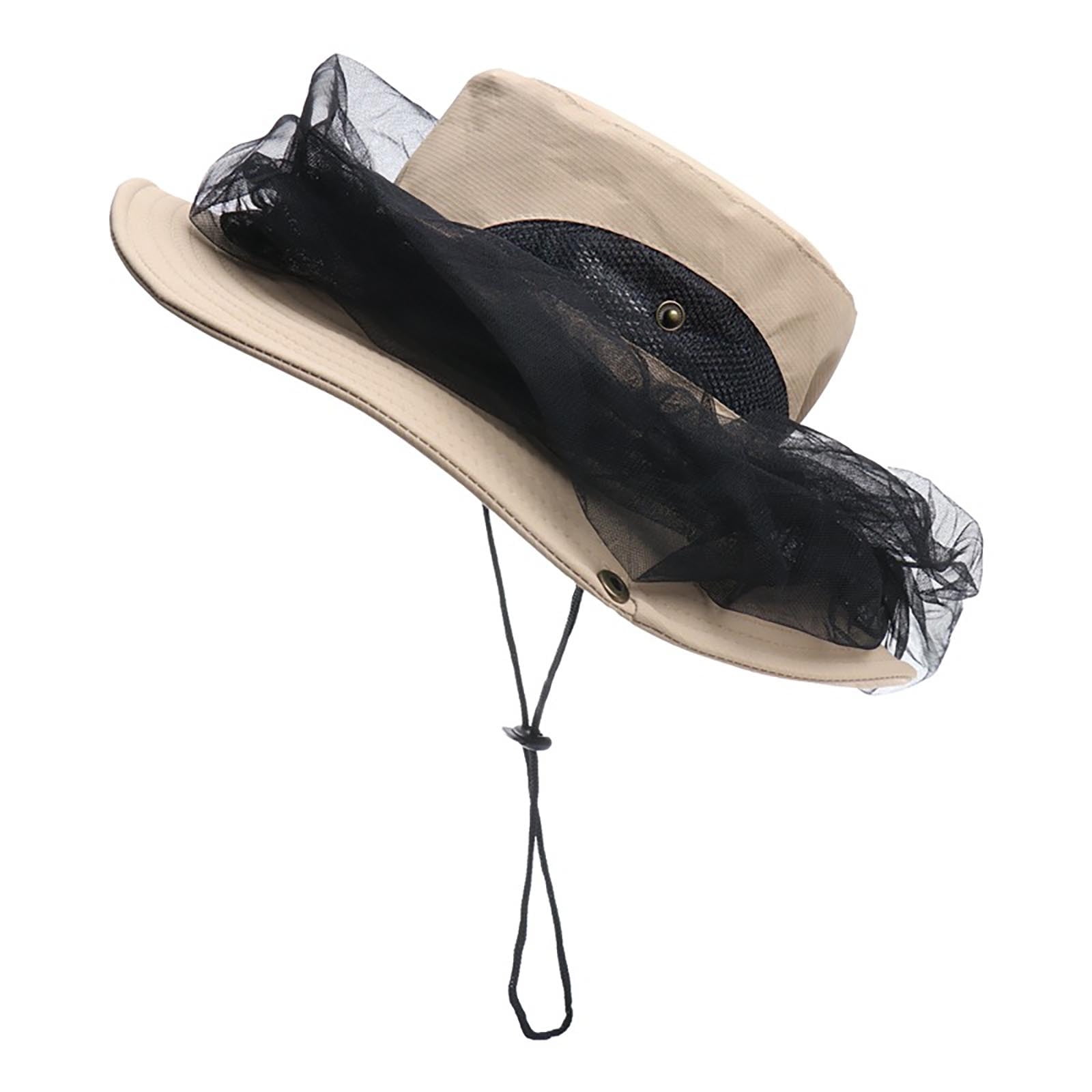 Back to School Outdoor Mesh Mosquito and insect Hat, Multi-functional ...