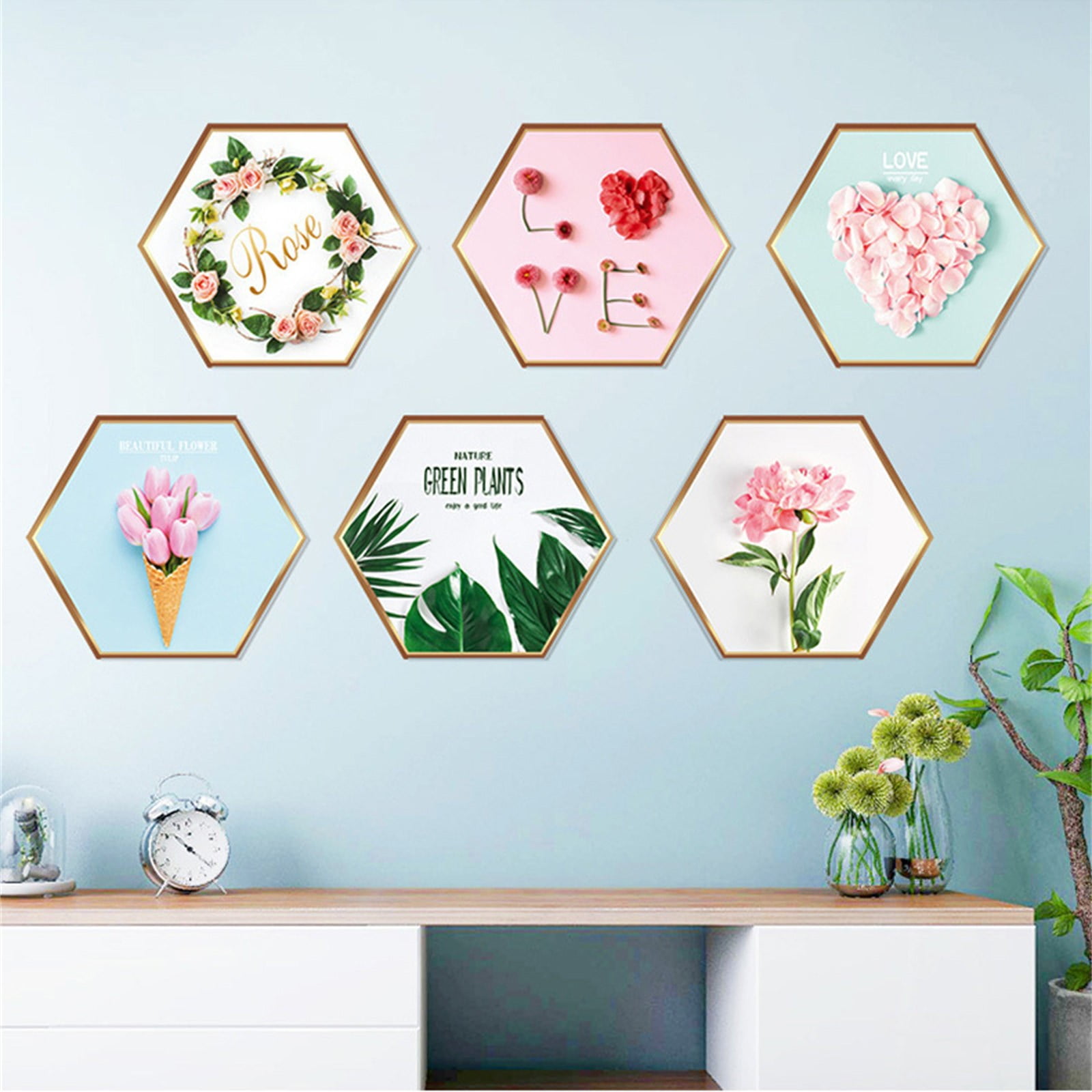 Back to School Stickers Scandinavian Style Three-dimensional Wall ...