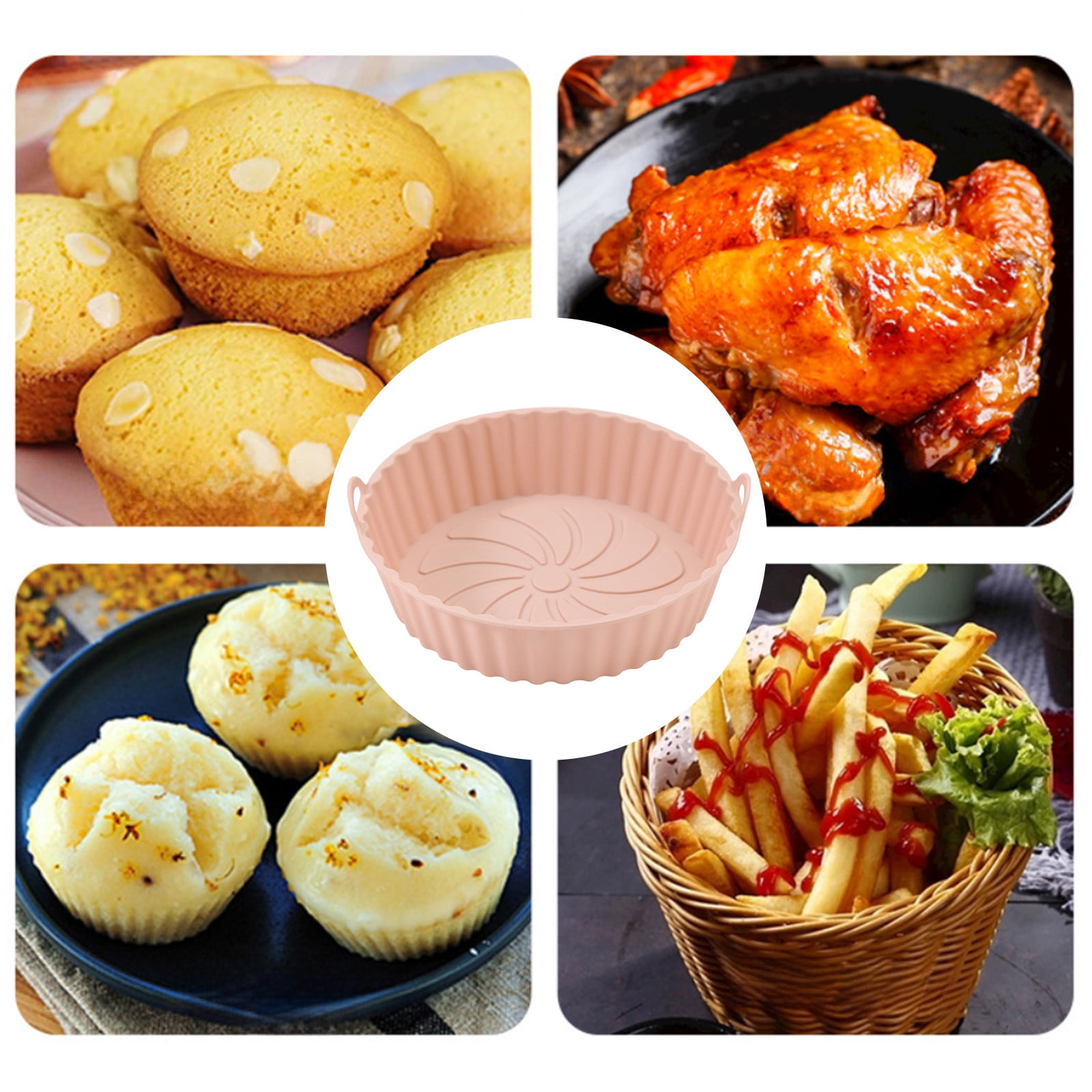 Quinlirra Baking Mat, Oven Liner, Cooking Sheet - Silica Gel Baking ...