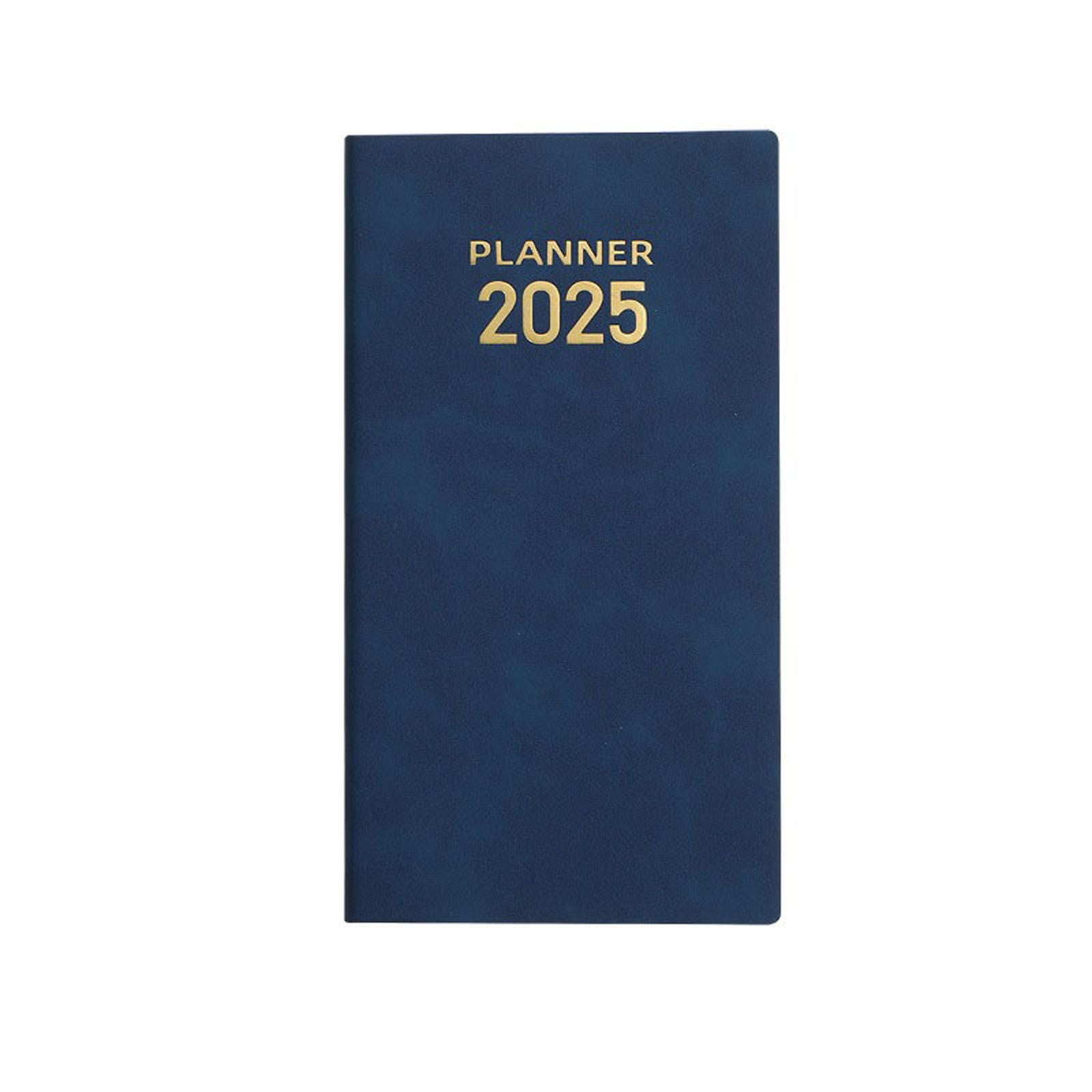 Quinlirra Clearance 2025 Premium Leather Daily Planner - English ...