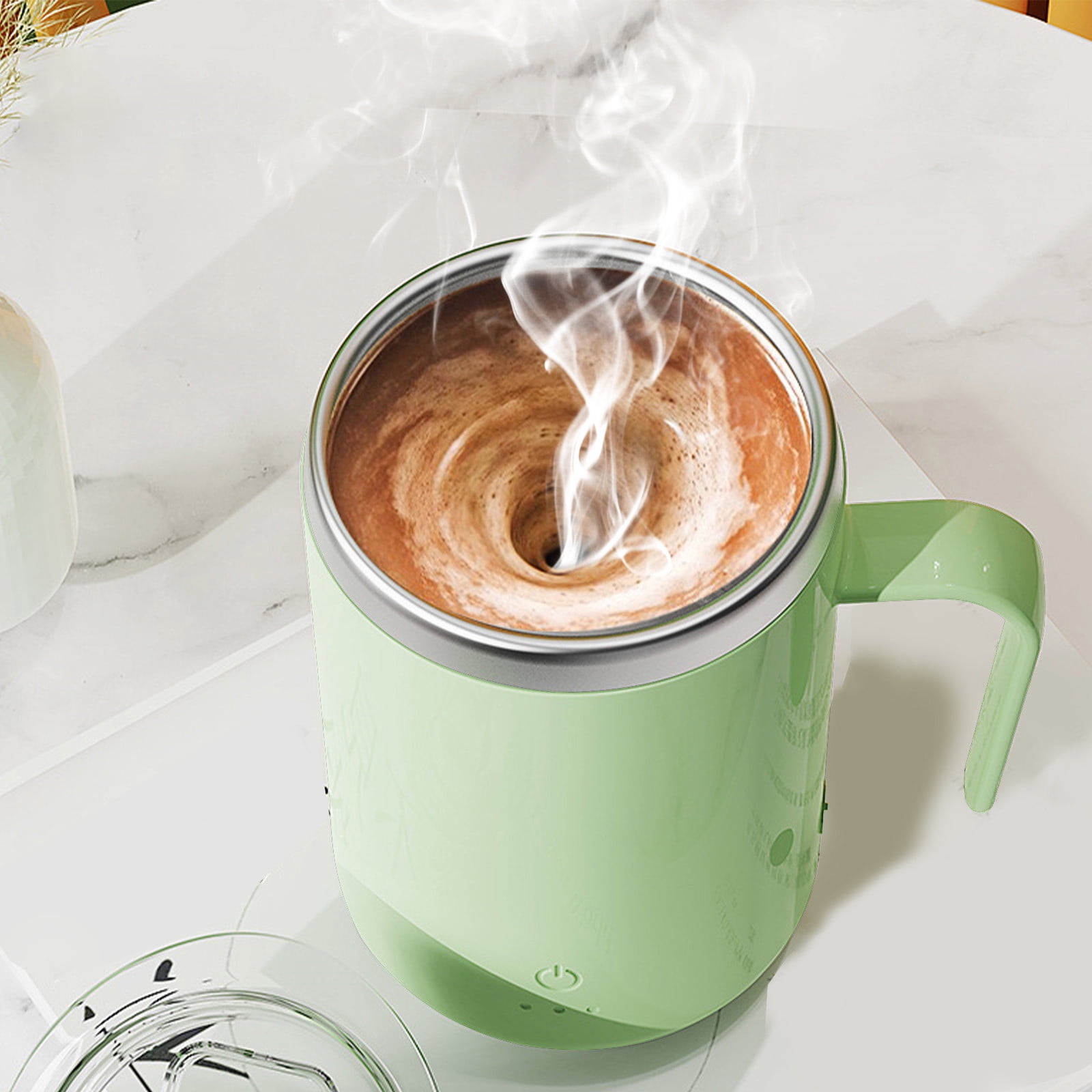 Todaioua Automatic Magnetic Stirring Mug – USB Rechargeable 400ml Self ...