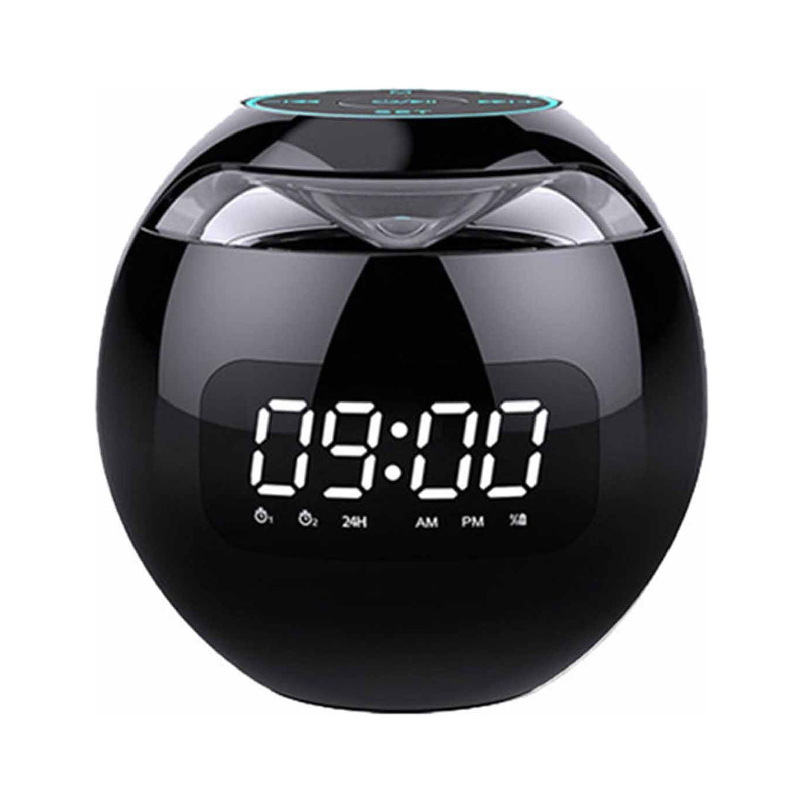 Quinlirra Clearance Bluetooth 5.0 Speaker Alarm Clock, High Fidelity ...