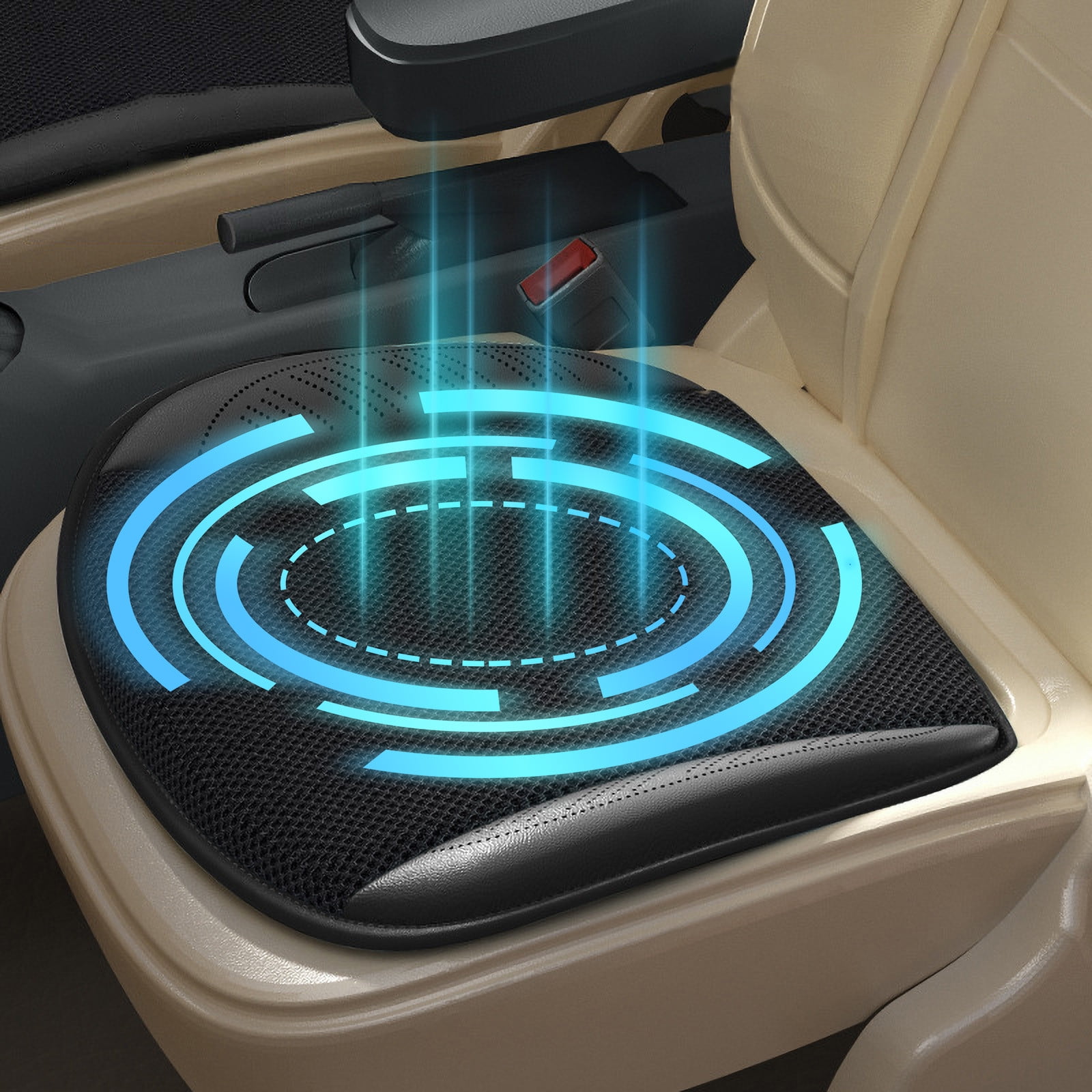 Todaioua Car Ventilated Seat Cushion for Ultimate Comfort, Breathable ...