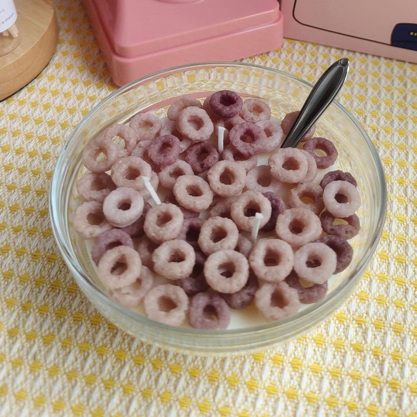 Cereal Candle Bowl - Vanilla Scented Food Candles Aesthetic - Cute ...