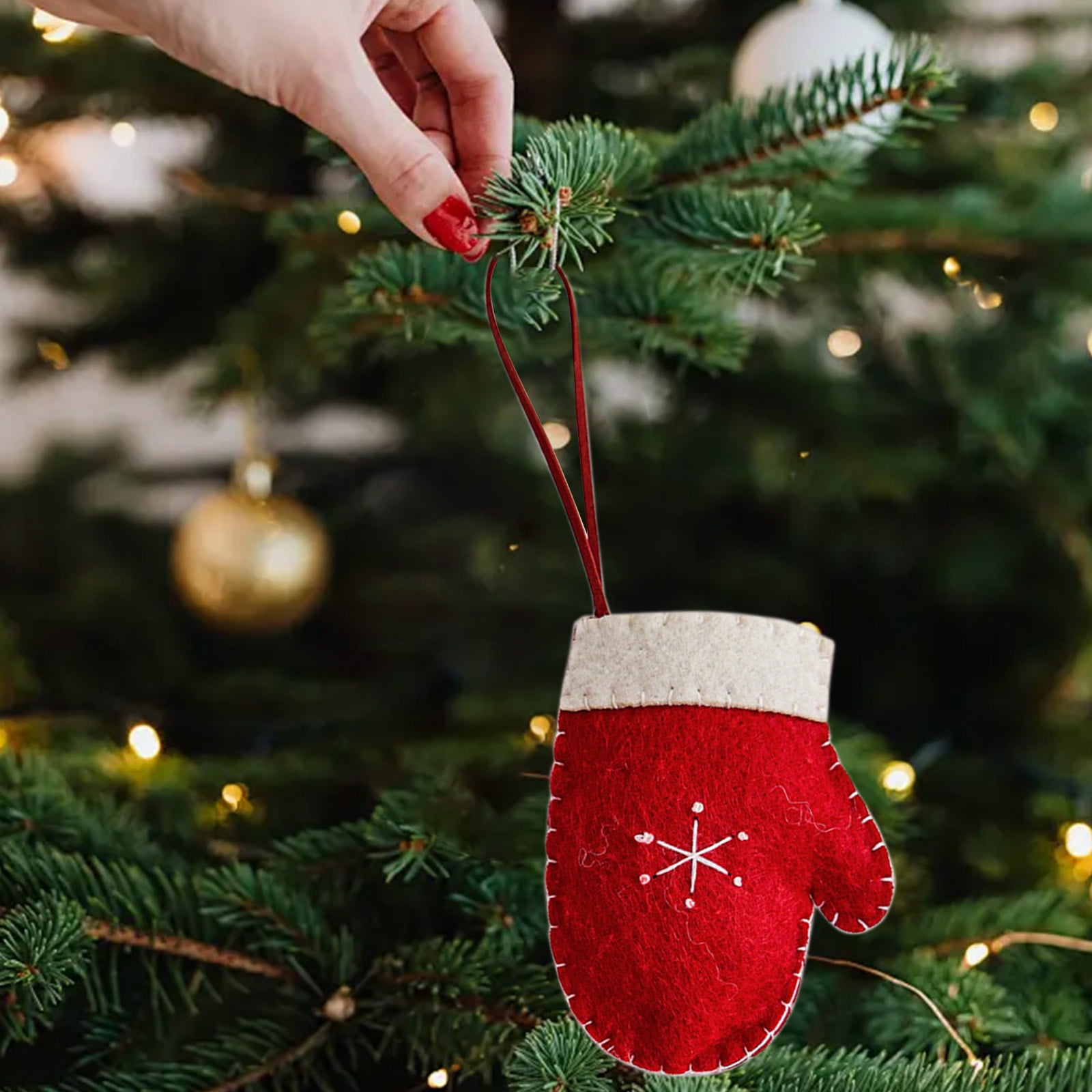Todaioua Christmas Tree Decorations Mitten, Christmas Decorations ...