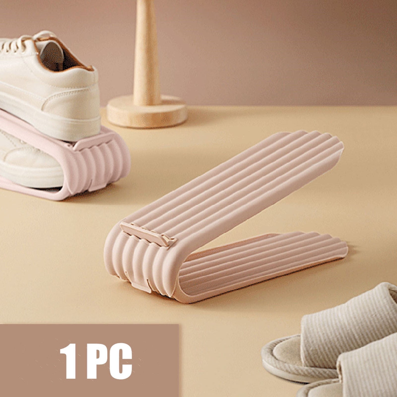 Todaioua Compact Shoe Organizer Space Saving Storage Shoe Rack ...