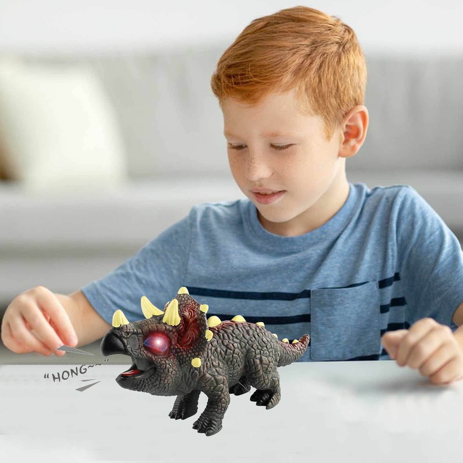 Dinosaur Toys for Kids 3-5, Realistic Plastic Dinosaur Toys Set ...