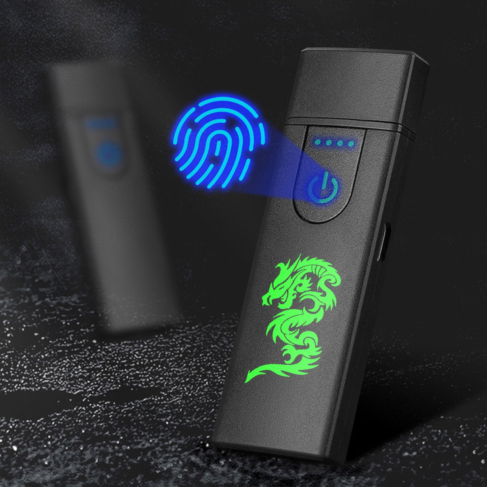 Electronic Lighter, Rechargeable Lighter Touch Ignition USB Charging ...