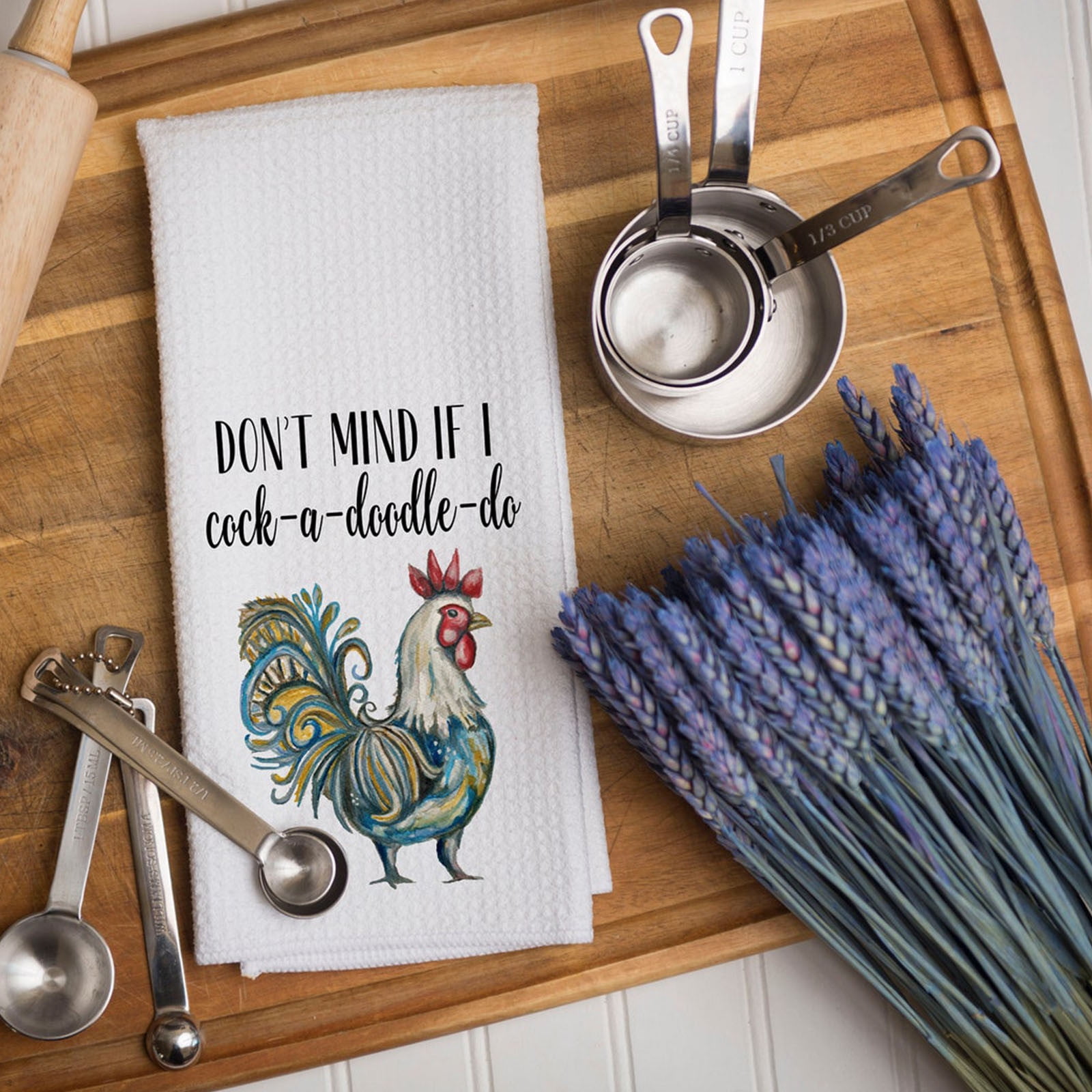 Quinlirra Clearance Rustic Farmhouse Kitchen Decor - Farm Animal Themed ...