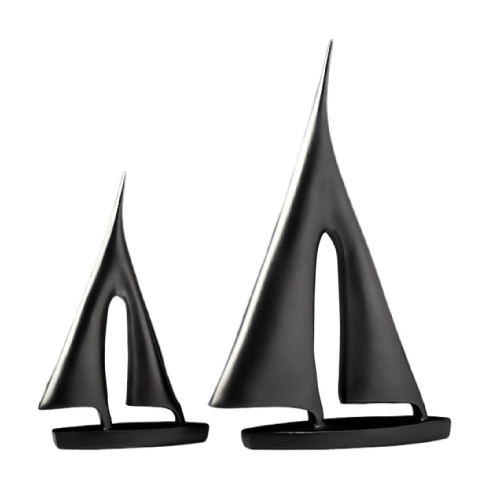 Todaioua Sailship Sculptures for Home Décor, Set of 2 Decorative ...