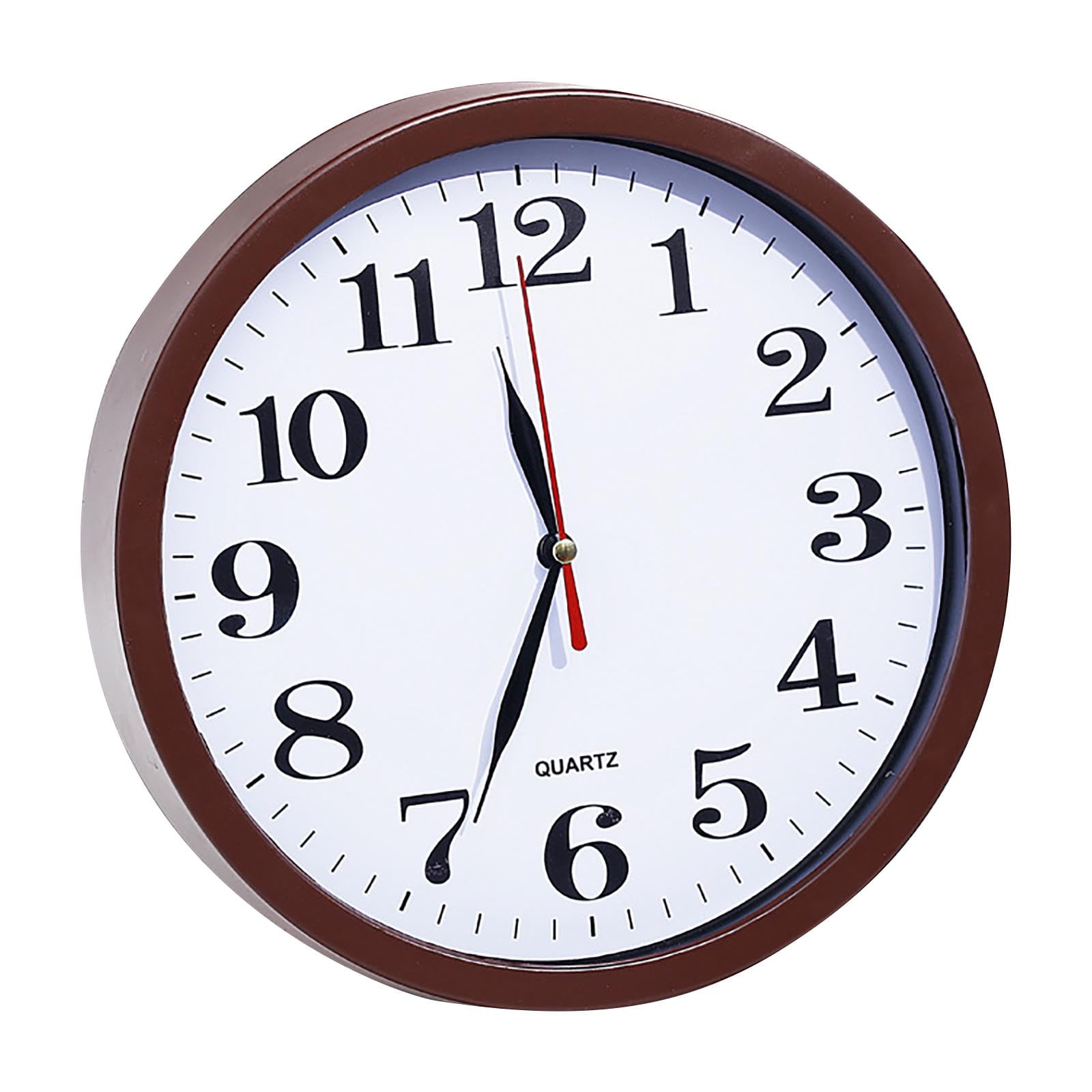 Quinlirra Clearance Wall Clock, Simple Modern Design Silent Clock for ...