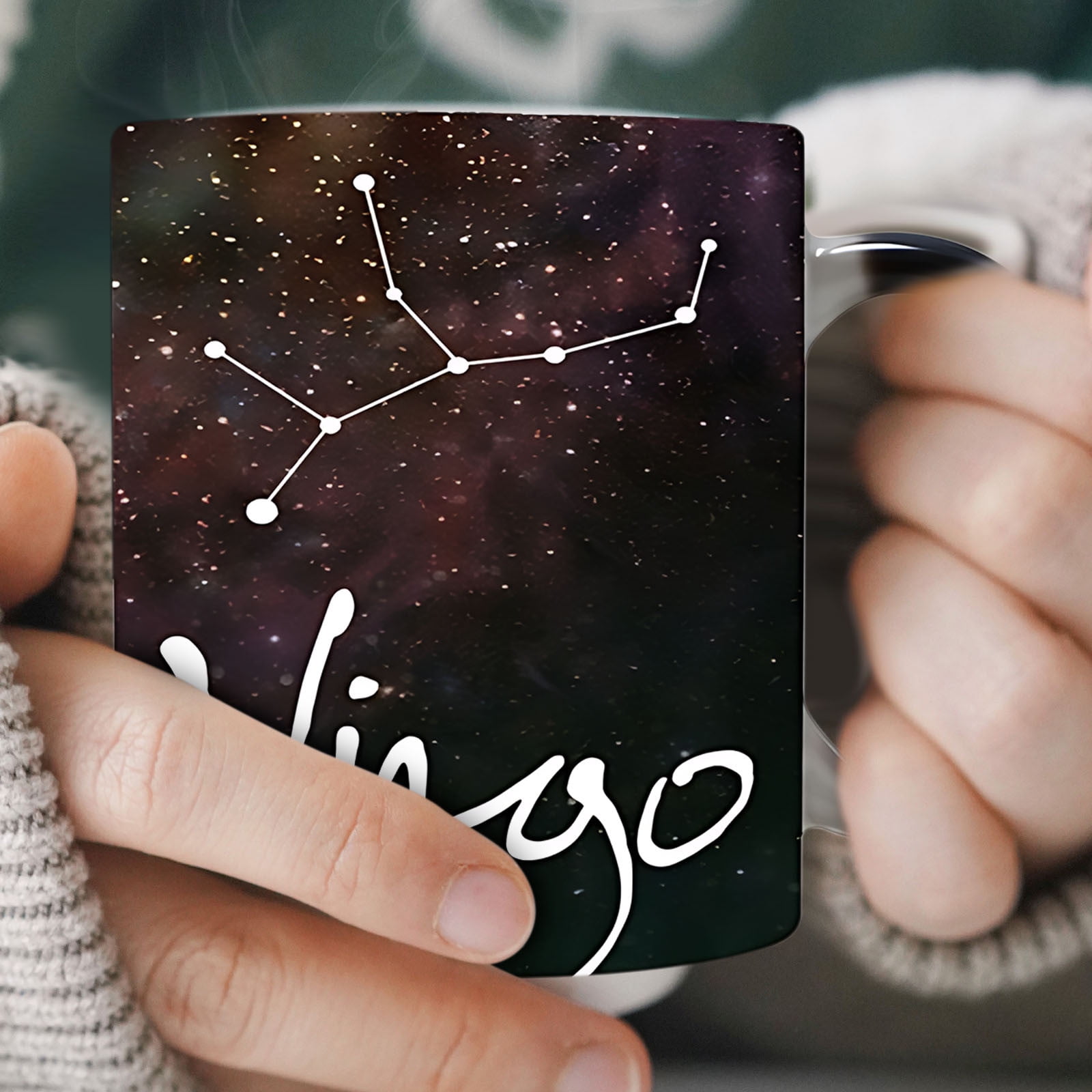 Quinlirra Clearance Zodiac Sign Ceramic Mug - Twelve Constellations ...