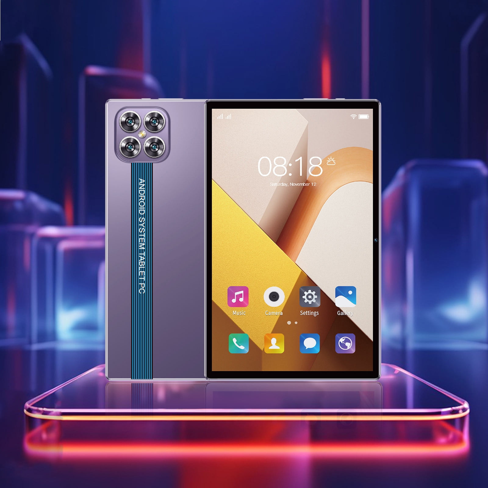 Quinlirra Easter Gifts Clearance High Configuration 10.1inch Tablet 4+32G Ultra-thin HD Display ...