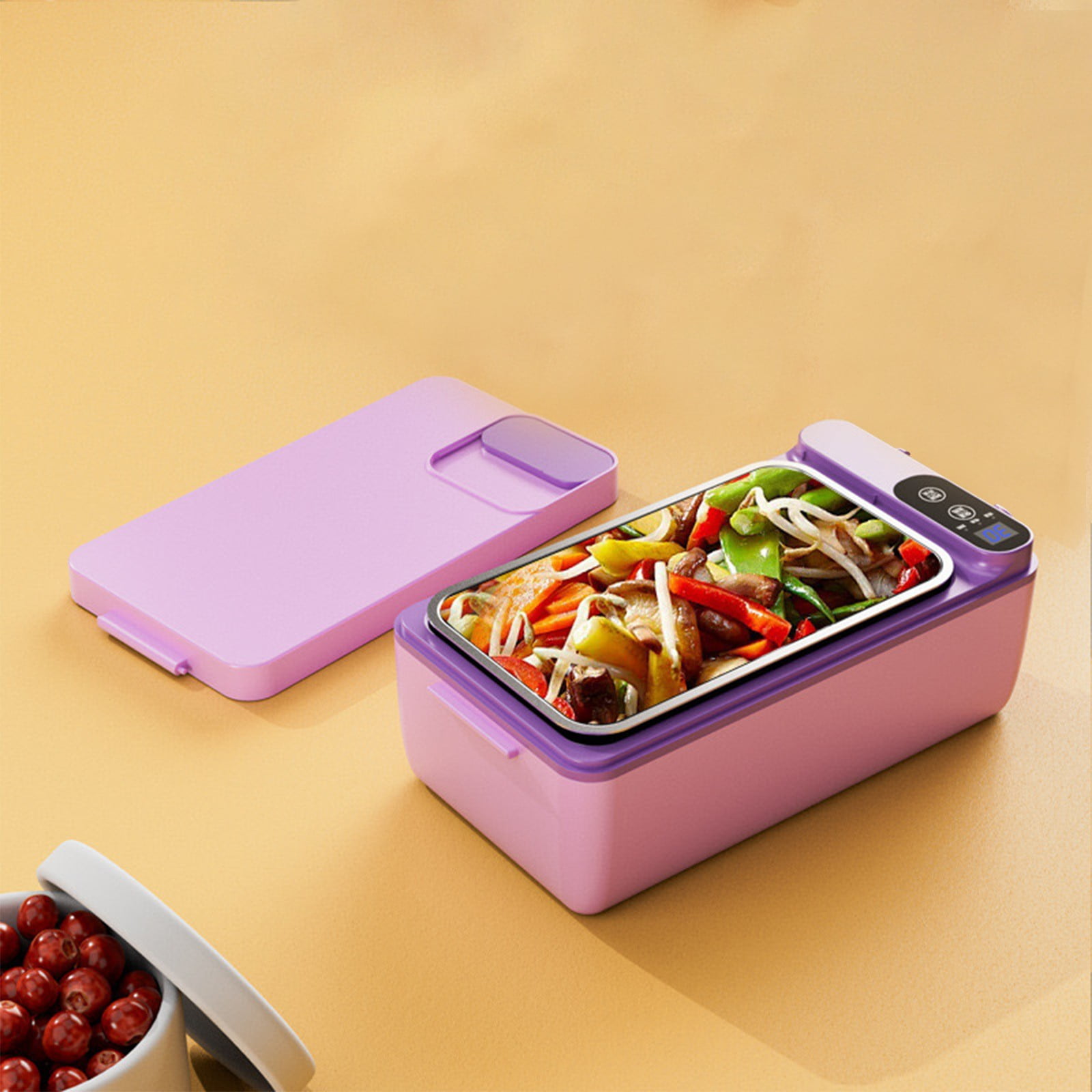 Todaioua Electric Lunch Box, Portable Food Warmer, Heated Meal ...