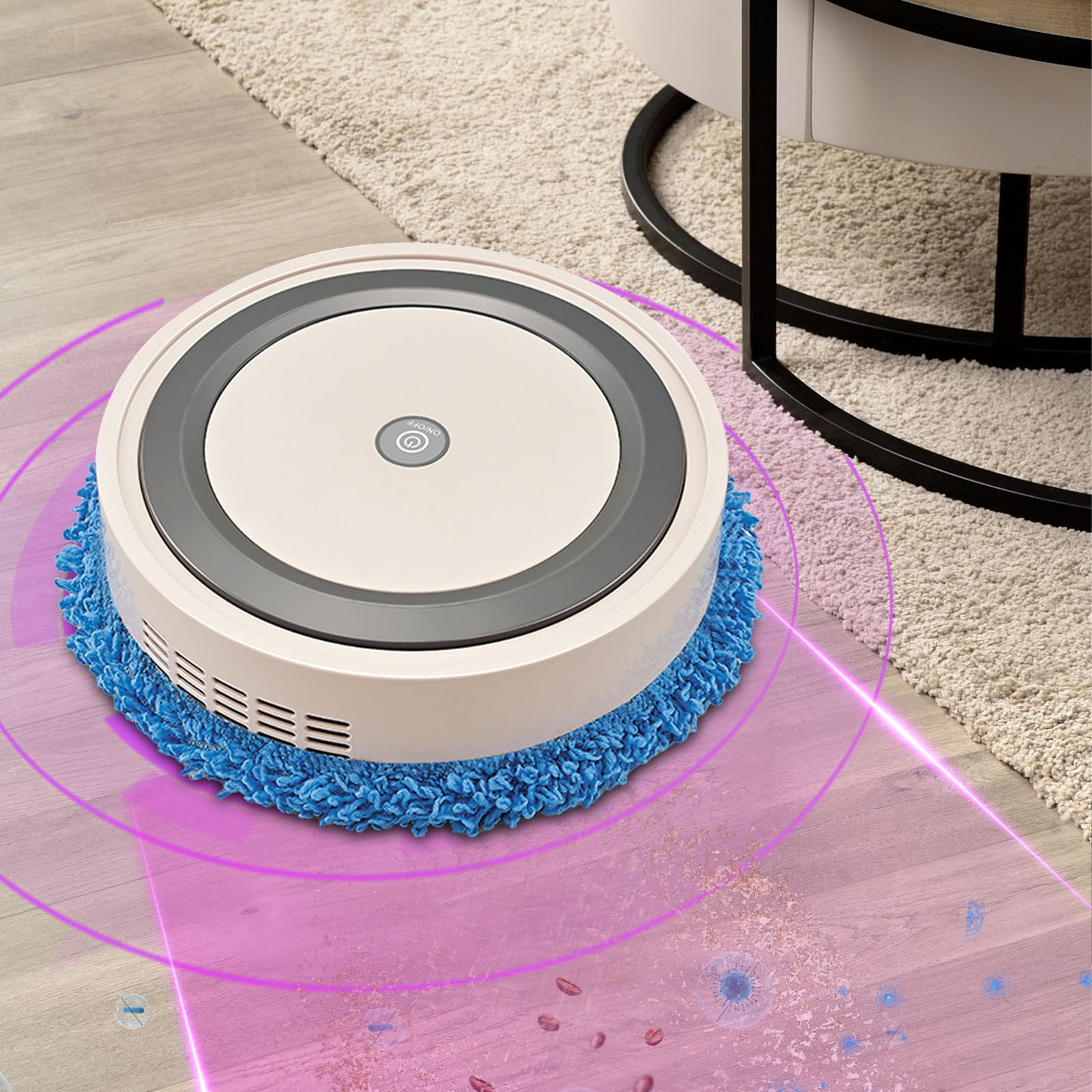 Intelligent Household Mopping Robot Fully Automatic Floor Scrubbing And ...