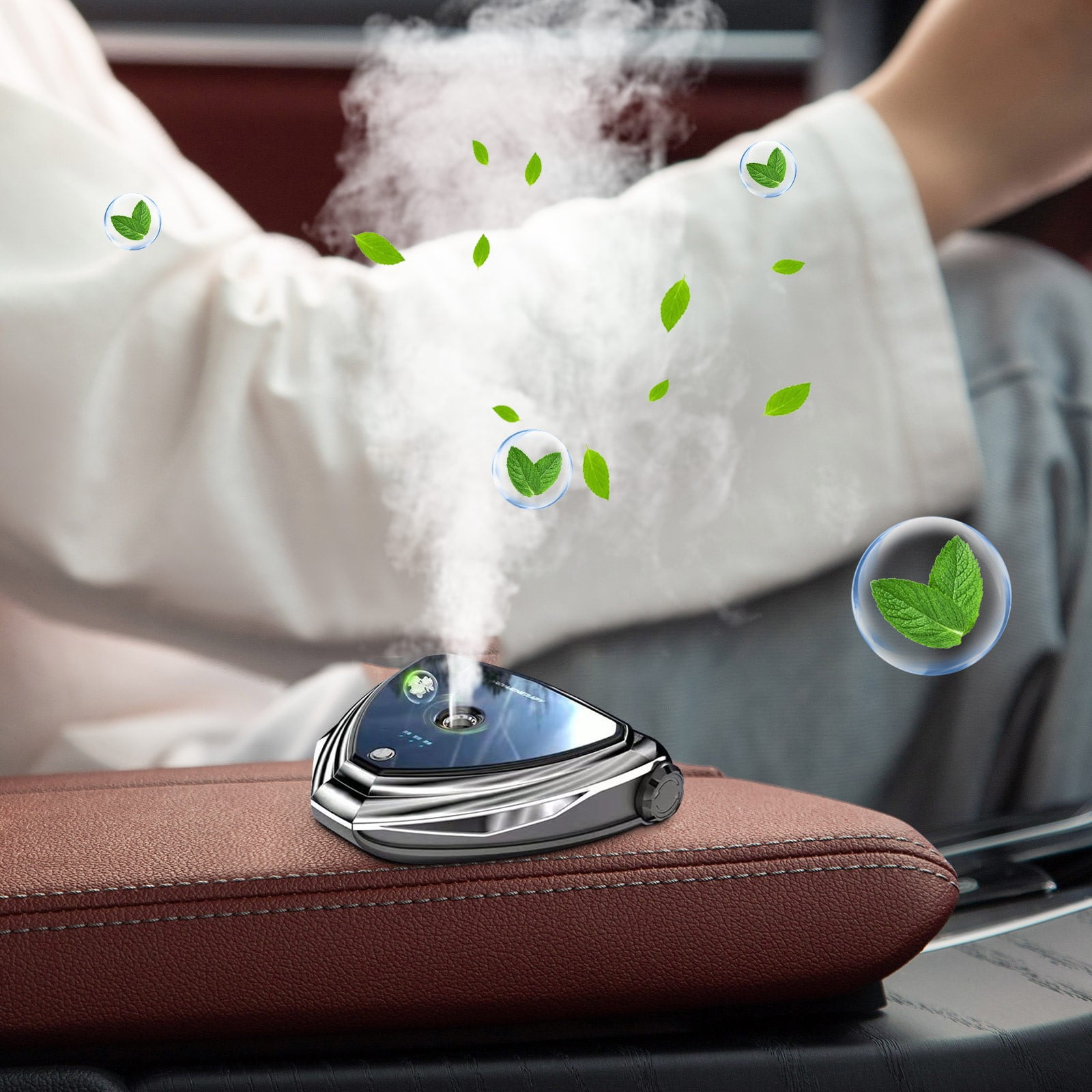 Quinlirra New Car Mounted Intelligent Spray Type Aromatherapy Machine ...