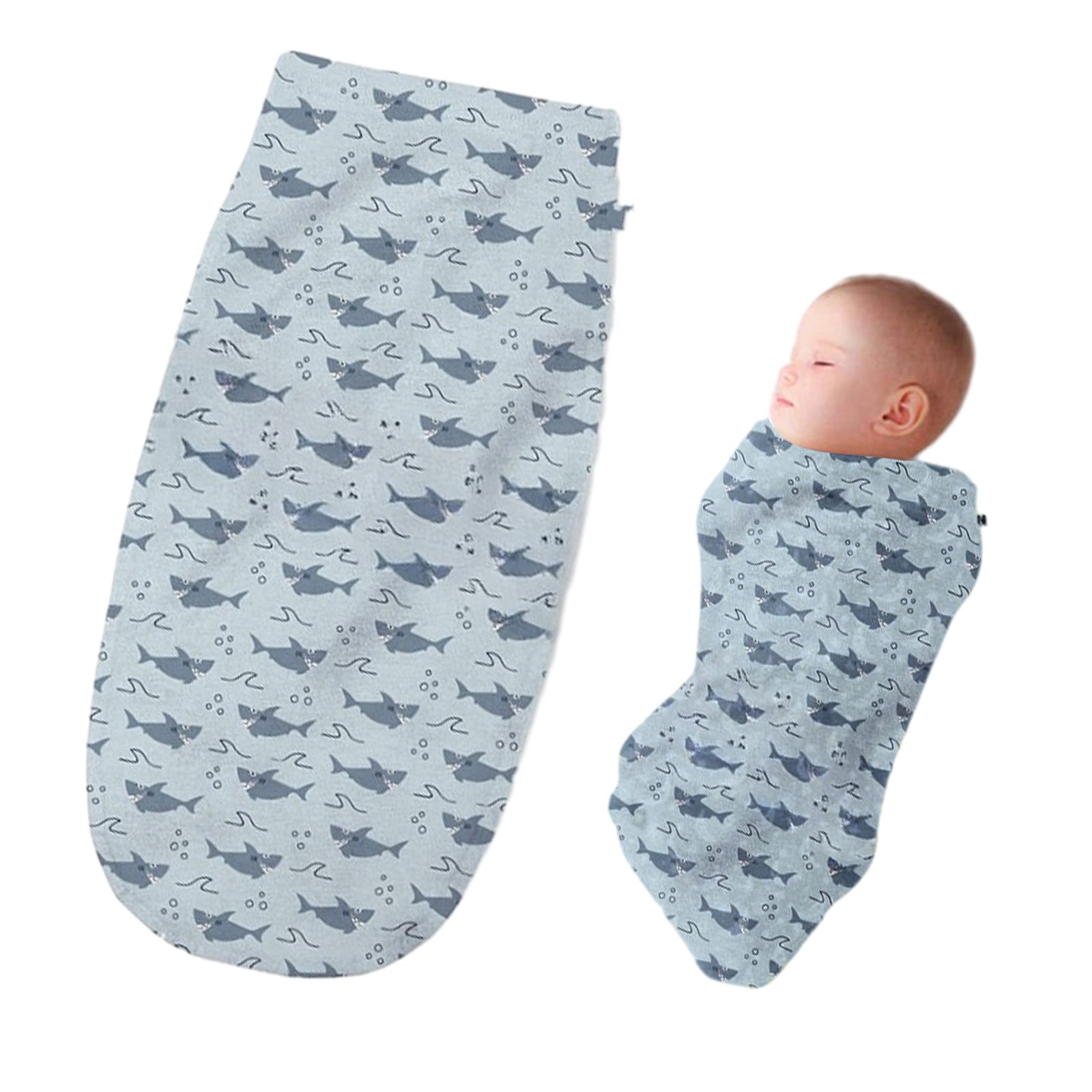Newborn Cotton Cuddle Wrap Swaddle Towel Newborn Swaddle Sleeping Bag ...