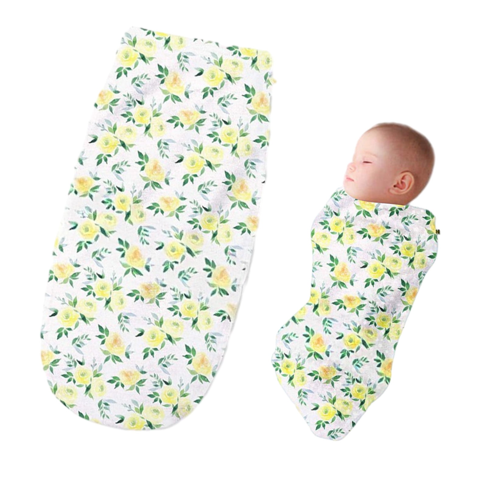 Quinlirra Newborn Cotton Cuddle Wrap Swaddle Towel Newborn Swaddle ...