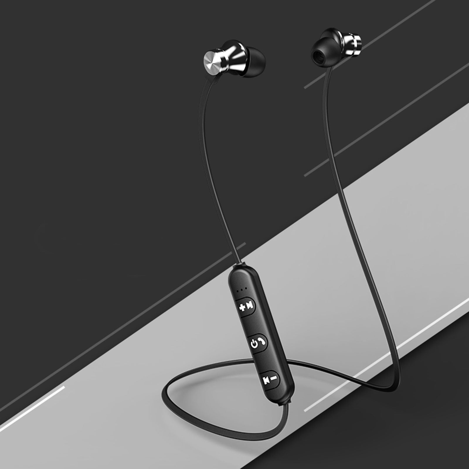 Promotion Bluetooth Stereo Earphone Headset Wireless Magnetic In-Ear ...